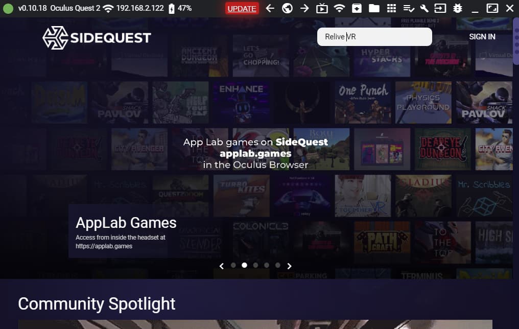 Oculus QuestでRadeon Relive for VRを使いできることや設定方法！惜しい点もあるが及第点。今後に期待 ...